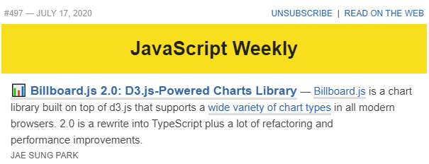 billboard.js 메인테이너가 들려주는 오픈소스 개발기